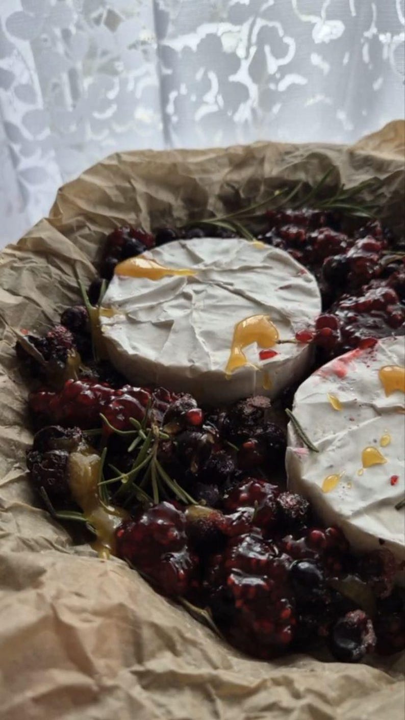 Baked Camembert With Berries & Honey | Digital Recipe | Elegant ...