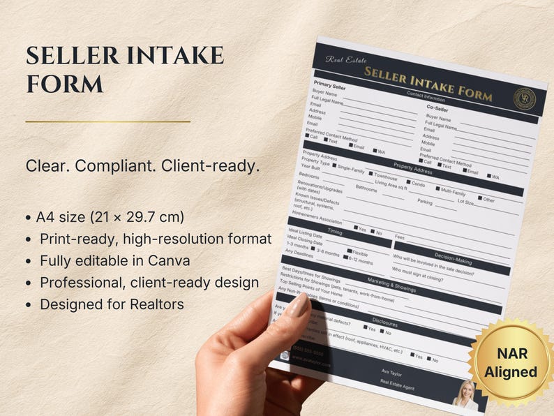 2026 Wire Fraud Disclosure Form | Realtor Compliance Notice | Editable ...