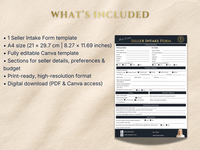 2026 Wire Fraud Disclosure Form | Realtor Compliance Notice | Editable ...