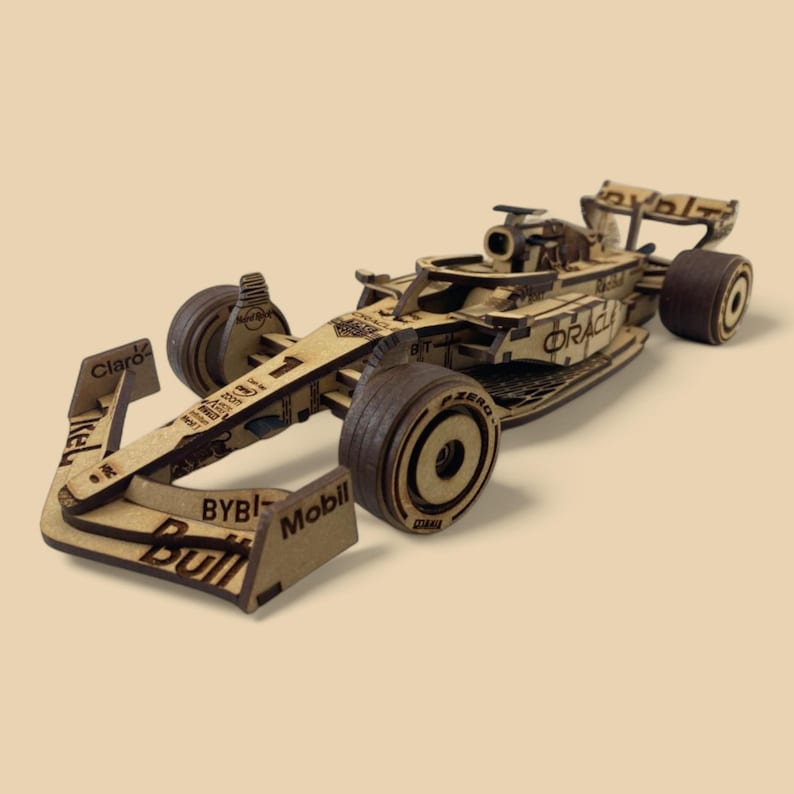 Formula 1 & Lamborghini – 3mm/4mm Laser Cut - SVG Files Set of 2 Cars ...