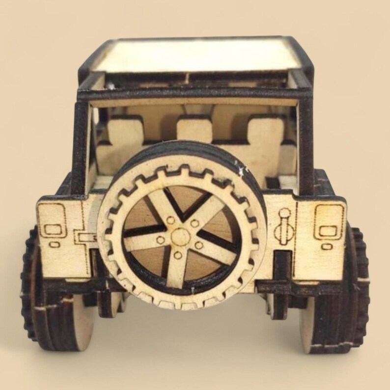 Jeep & Military Vehicle – Laser Cut Models 3mm MDF CNC Files SVG 4x4 ...