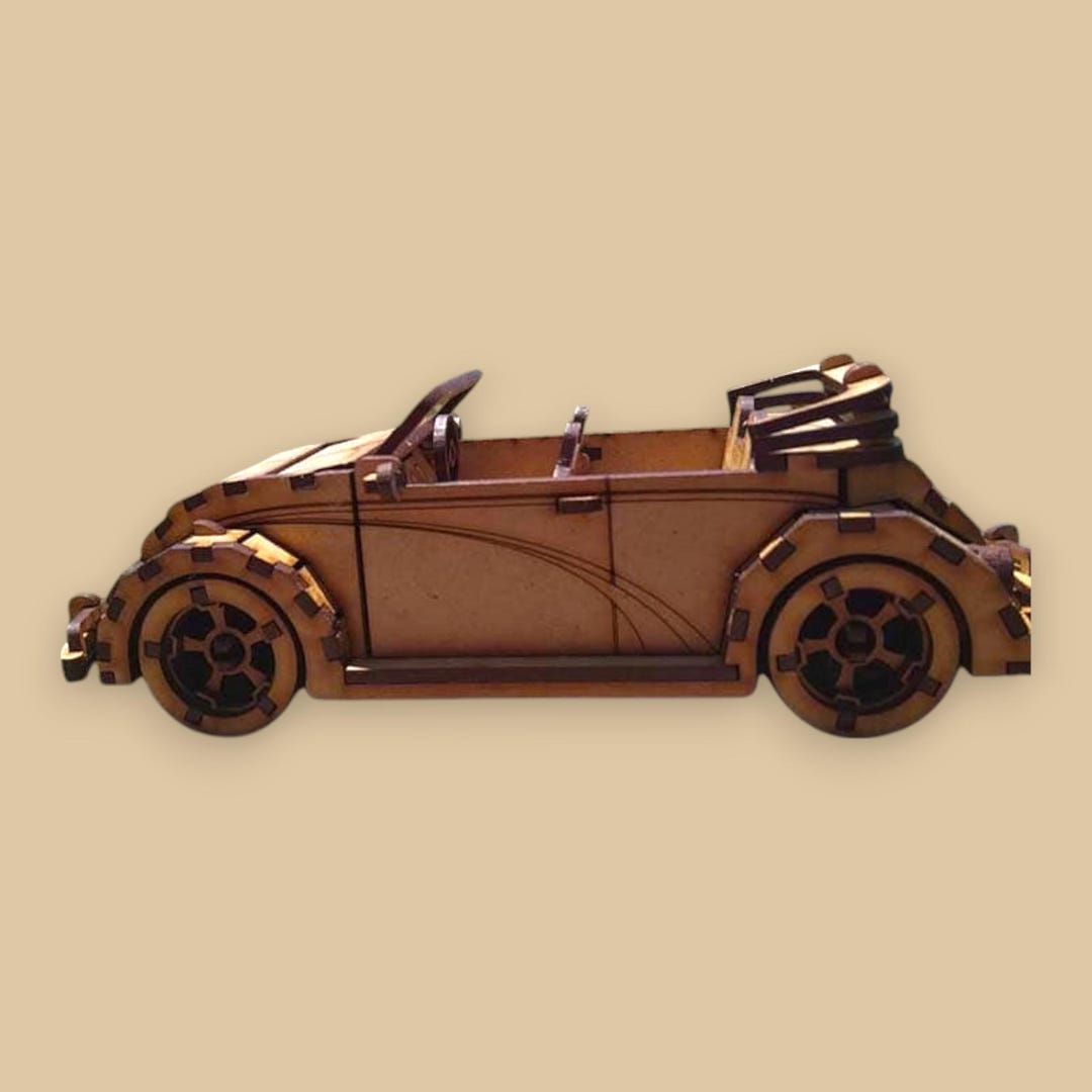 VW Beetle – Digital File for Laser Cutting (SVG, DXF) - Etsy