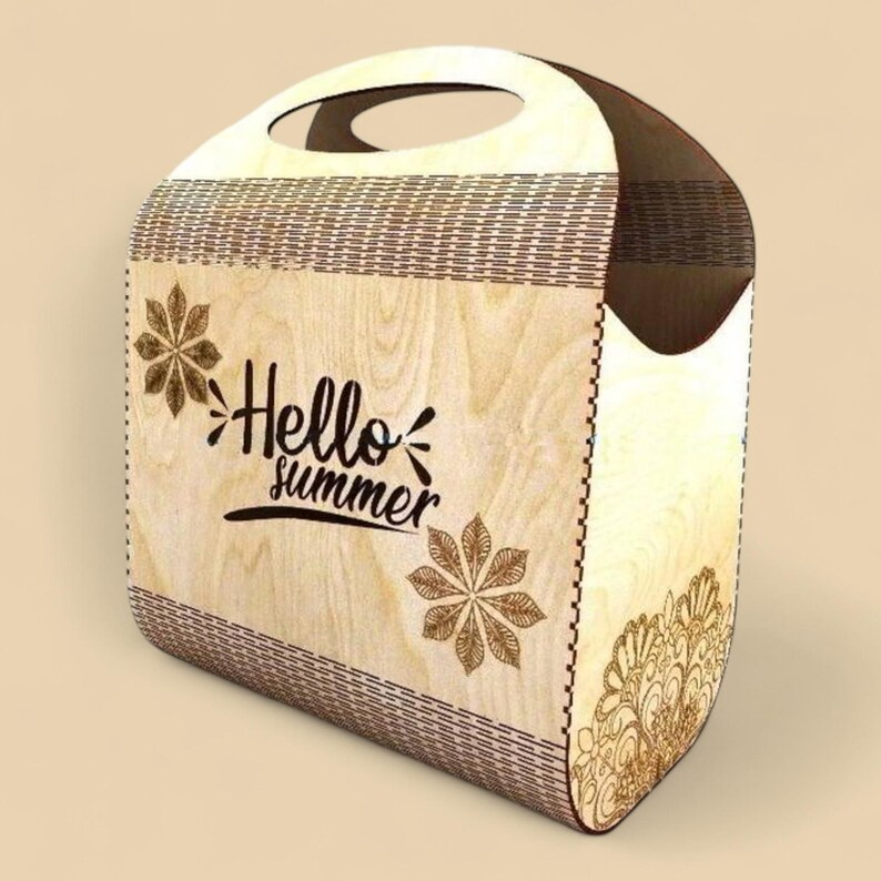 Wooden Portable Cases – 6 Models – Laser Cut Boxes & Suitcases ...