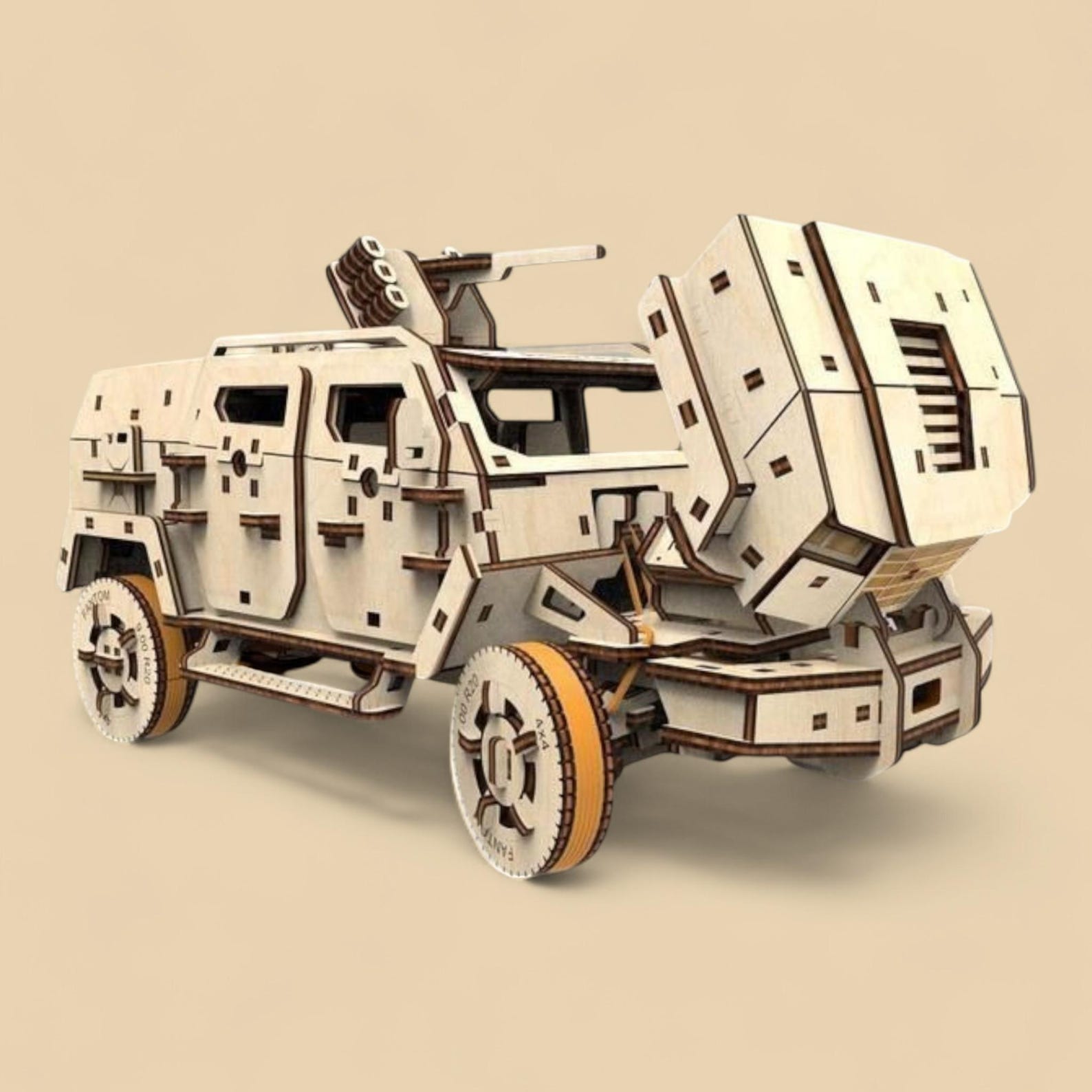 Jeep & Military Vehicle – Laser Cut Models 3mm MDF CNC Files SVG 4x4 ...