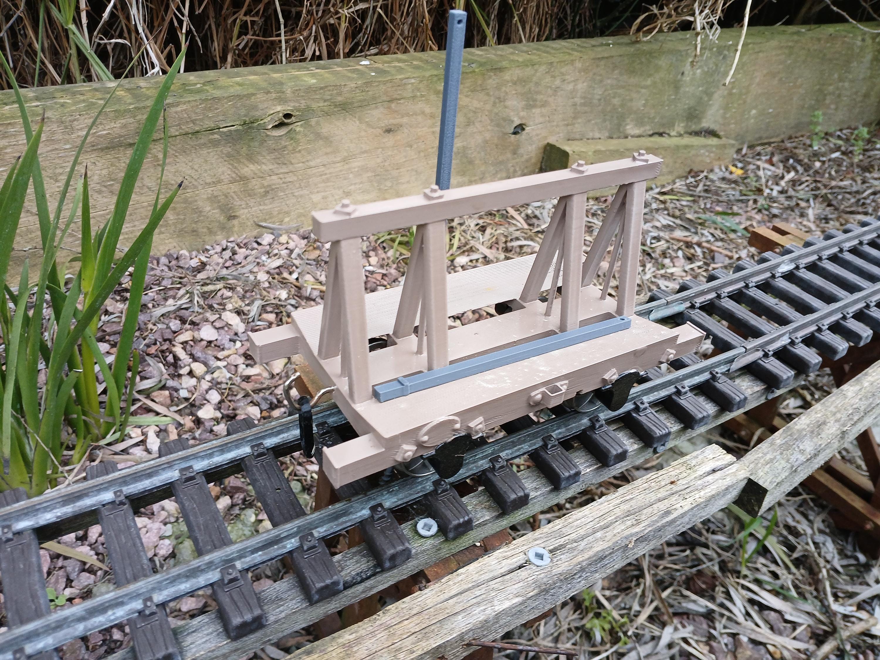 Corris Railway Slate Trestle Wagon Kit - Etsy