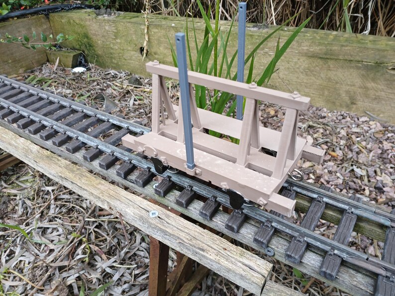 Corris Railway Slate Trestle Wagon Kit - Etsy