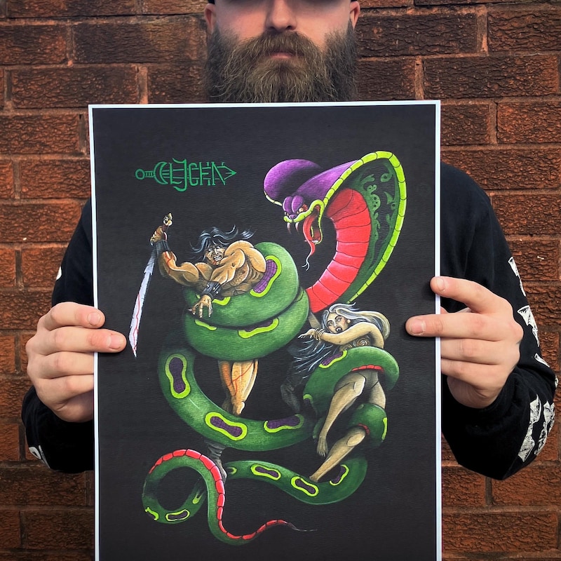 Sword Drawing Original - Etsy UK