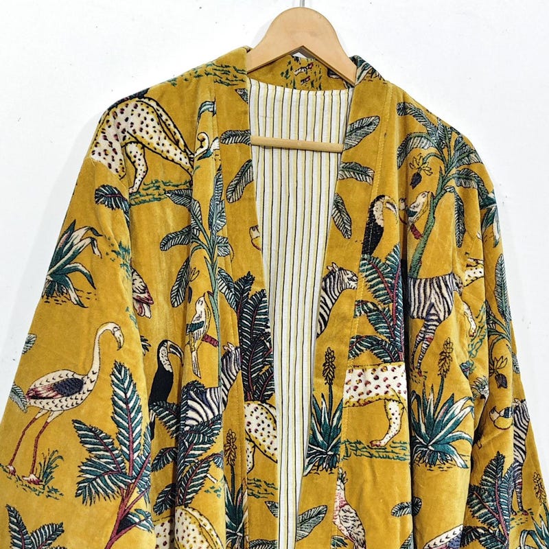 Velvet Blanket Kimono - Etsy