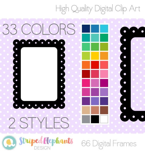 Scalloped Frame Rectangle