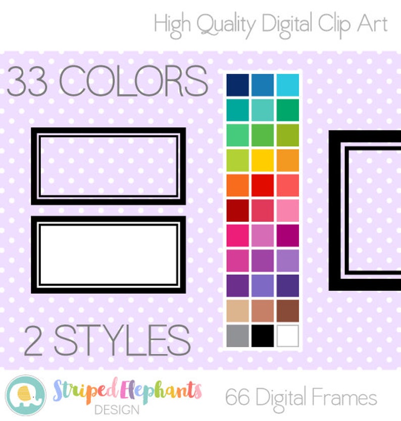 Line Rectangle Clip Art Labels Printable Labels Printable - Etsy Canada