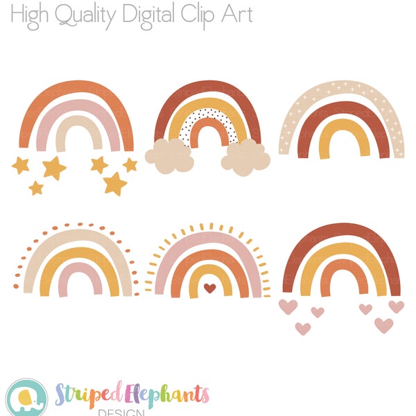 Modern Rainbow - Etsy