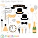 New Year's Eve Clip Art Party Clip Art Instant