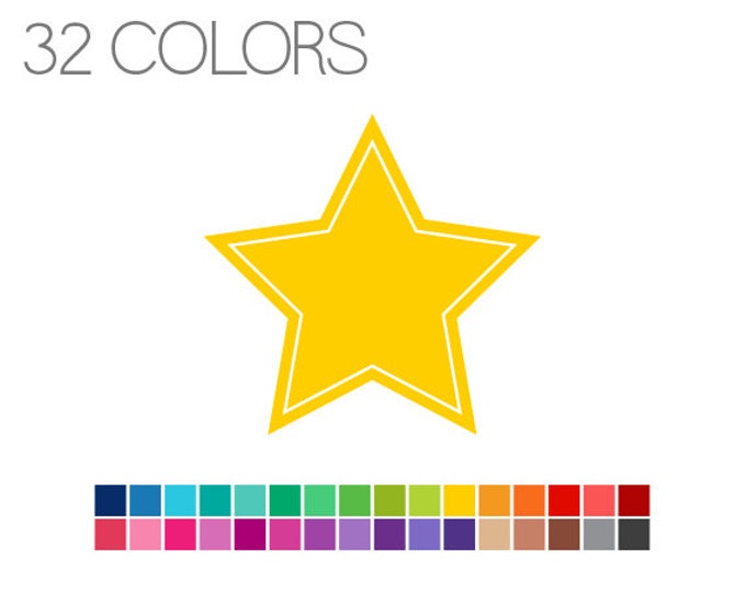 Star Clip Art Stars Digital Clipart Instant Download Commercial Use - Etsy