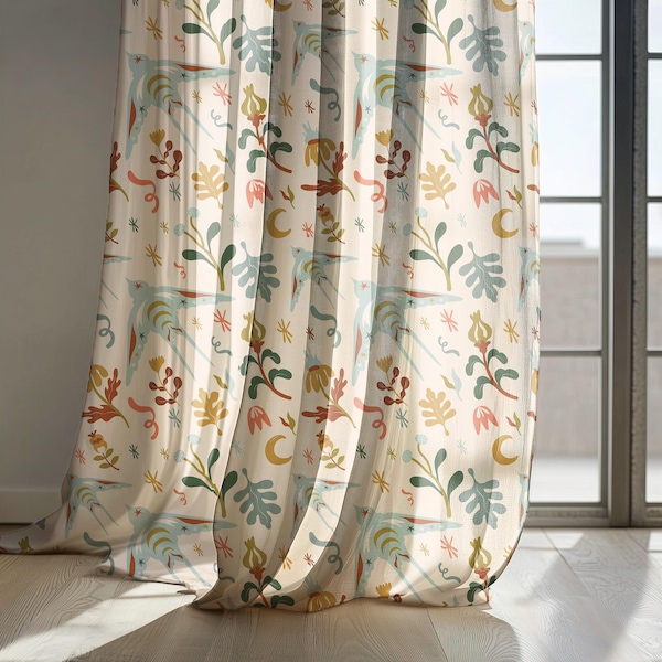 Bird Kitchen Drapes - Etsy