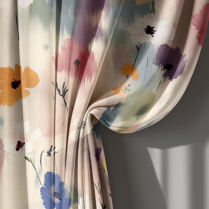 Pastel Curtains - Etsy