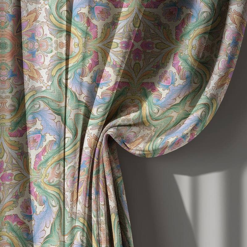 Drapes Bright Multicolor - Etsy