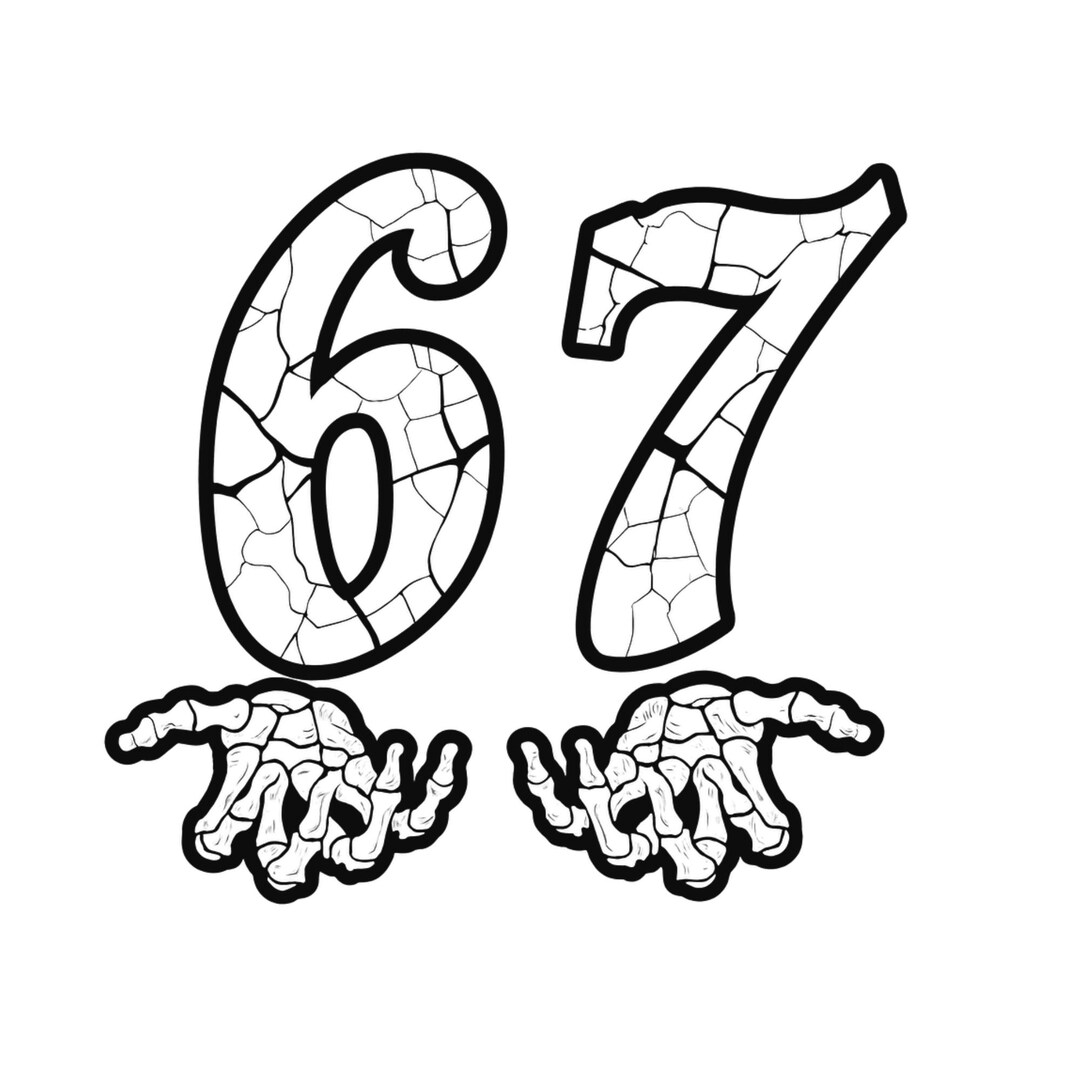 Six Seven Meme SVG PNG, Viral Gen Z Humor (digital Download) - Etsy Canada