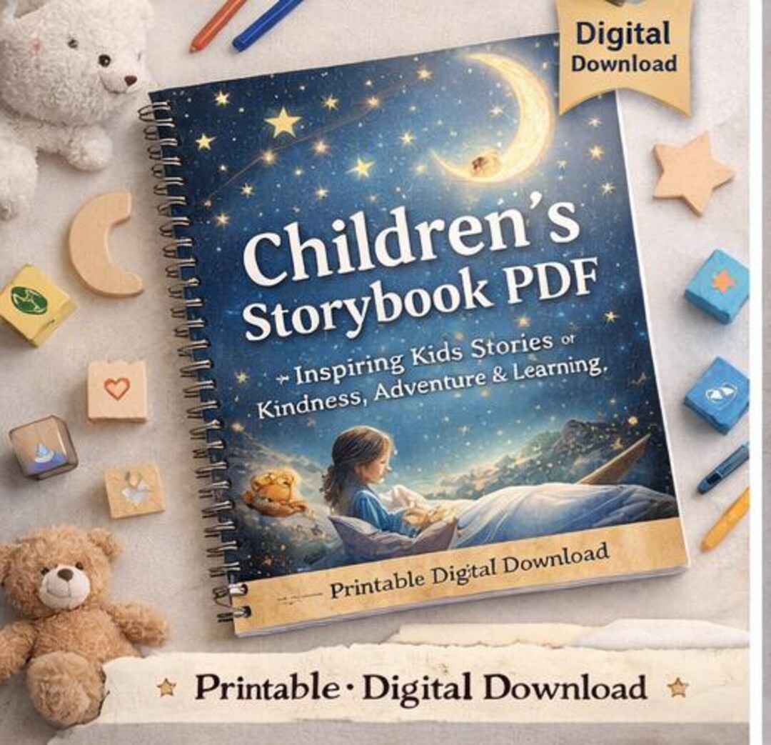 Children’s Storybook PDF | 10 Inspiring Kids Stories | Digital Download ...
