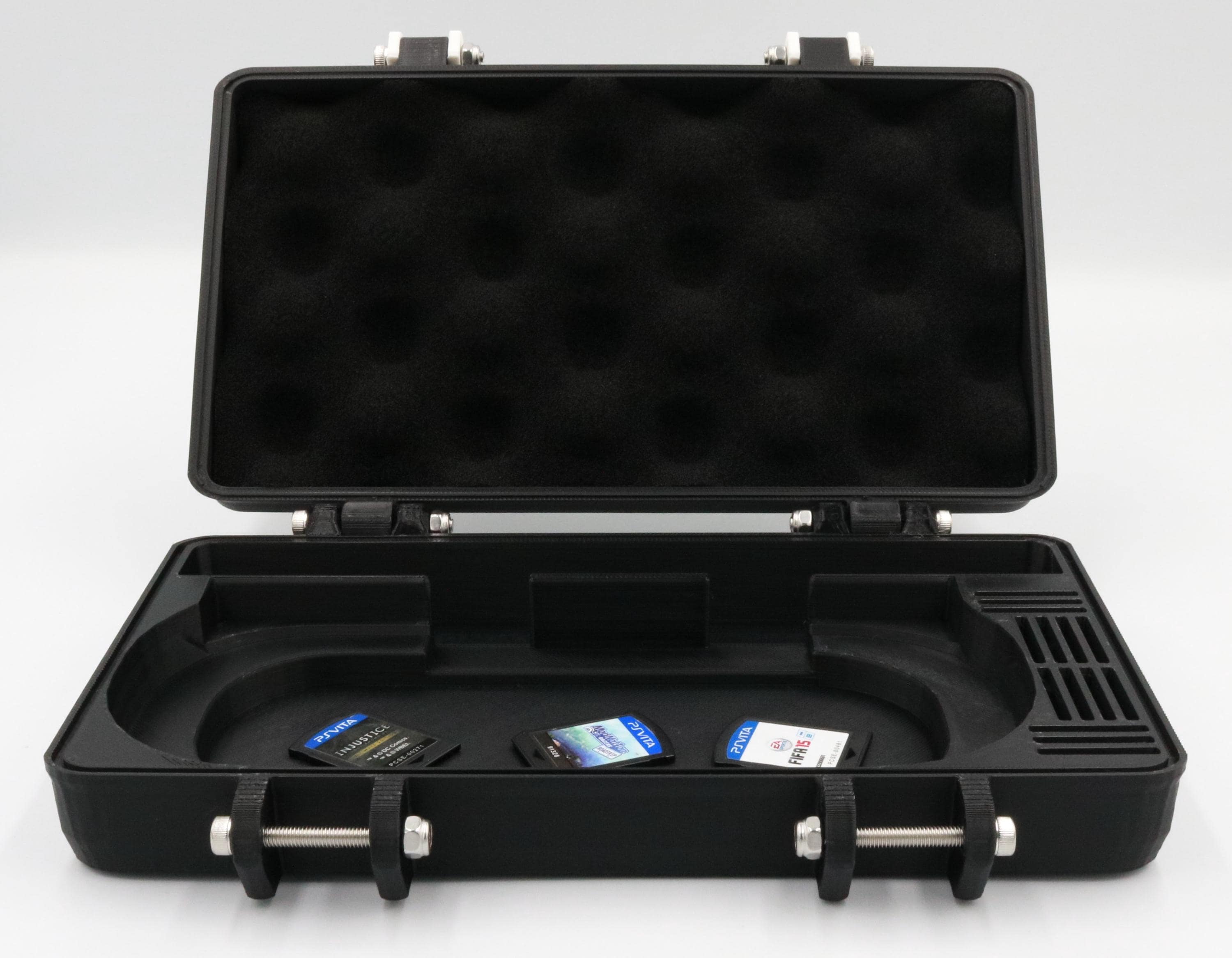 PS Vita Compatible Rugged Protective Carrying Case Compatible - Holds ...