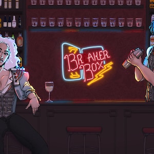 The Breaker Box- Volt and Eddie Date Everything Digital Art File - Etsy