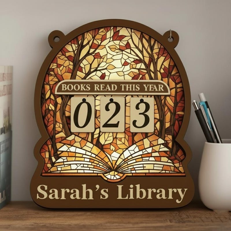 Books Read This Year Sign - Etsy