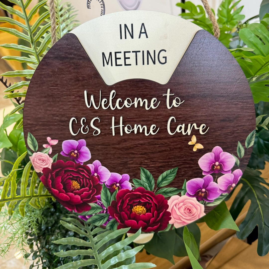 Personalized School Office Door Sign, Custom Rotating Office Sign, Work ...