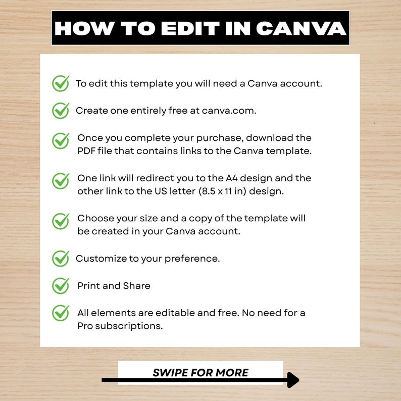 Canva Quotation Template for Small Business, Editable Quote Template ...