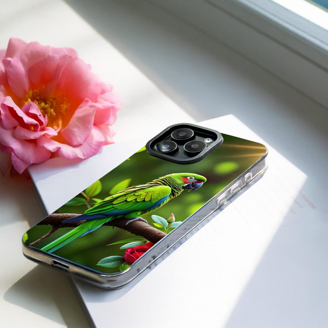 Parrot Exotic Bird Hybrid Magsafe Phone Case for iPhone Air 17 Pro Max ...