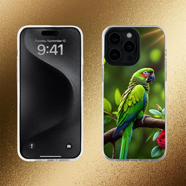 Parrot Exotic Bird Hybrid Magsafe Phone Case for iPhone Air 17 Pro Max ...