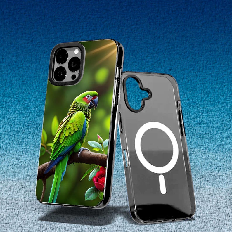 Parrot Exotic Bird Hybrid Magsafe Phone Case for iPhone Air 17 Pro Max ...