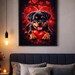 Rottweiler Valentine Art Print | Puppy Love, Dog Lover Gift (digital ...