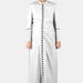 White Clergy Cassock With Black Piping: Tropical Suiting Fabric - Etsy