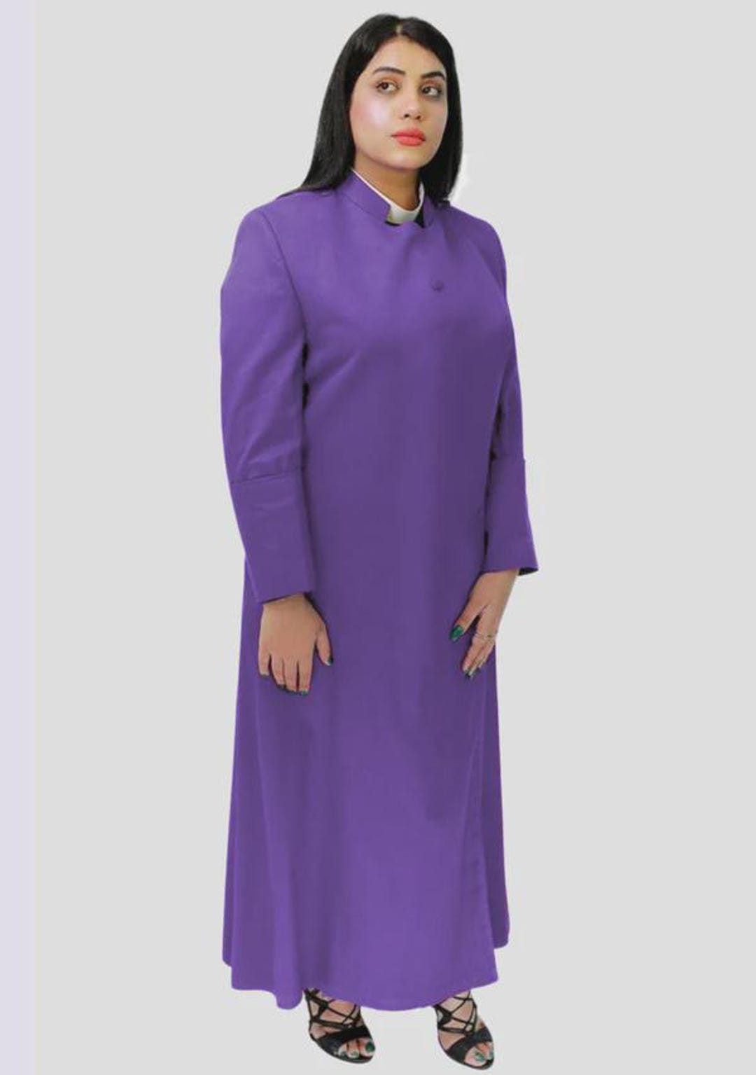 Anglican Roman Purple Cassock for Women - Etsy