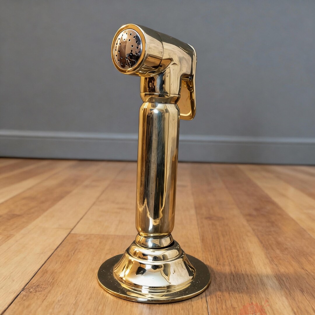 Solid Unlacquered Brass Kitchen Side Sprayer, High Pressure Faucet ...
