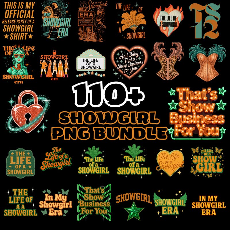 Life of a Showgirl Svg - Etsy