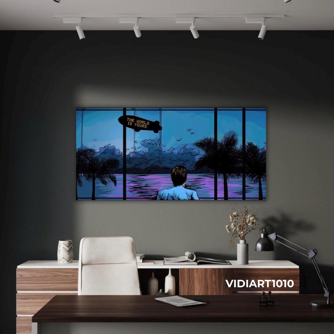 Painting the World is Yours,scarface,al Pacino,scarface Art,epic Scene ...