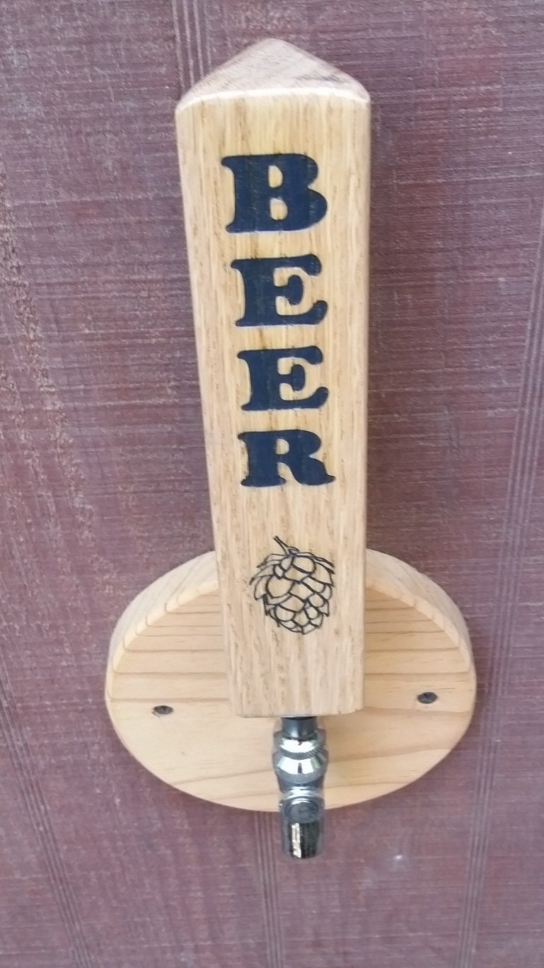 Triangle beer Tap Handle - Etsy