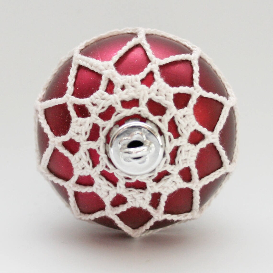 Christmas Ornament Cover 6 Crochet Pattern Holiday Decor - Etsy