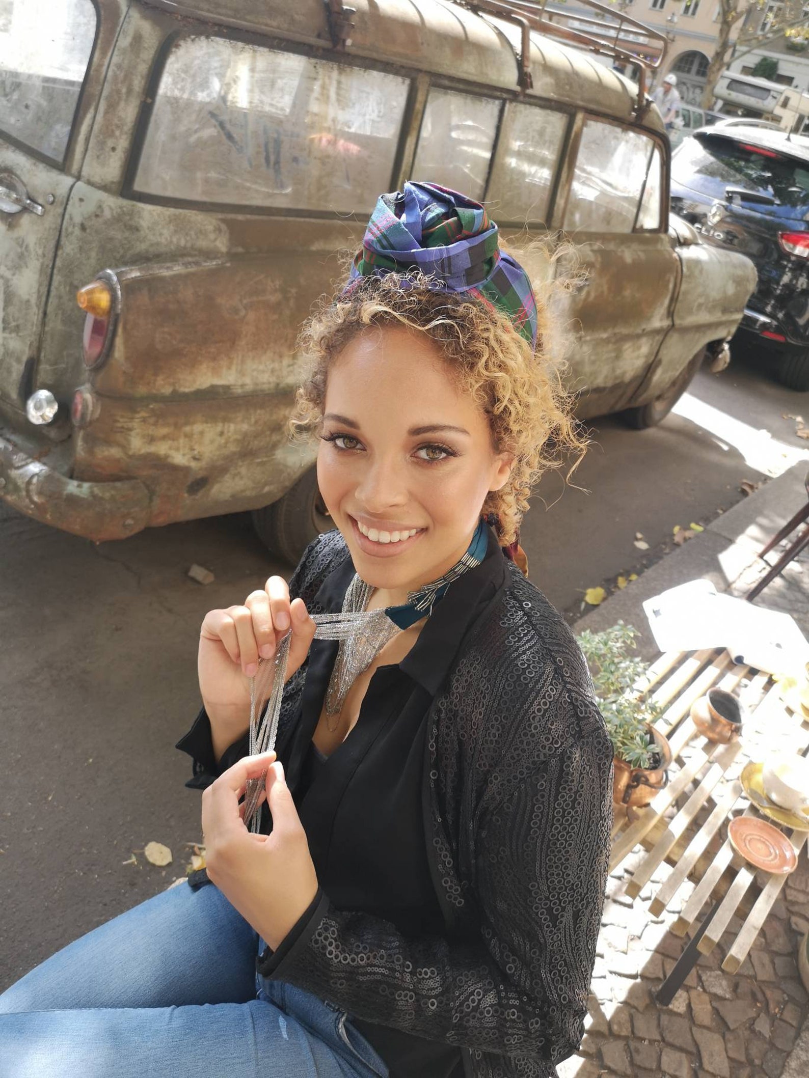 Traditional Checkered Tartan Turban Stylish Everyday - Etsy