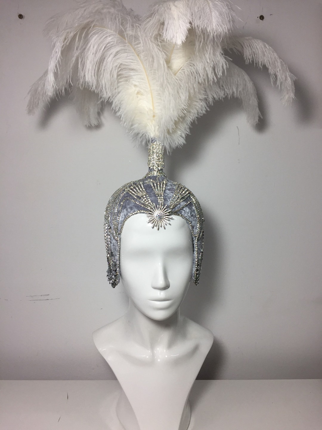 CARNEVAL, Burlesque Show Headpiece, Gatsby Inspired Headwear,stage ...