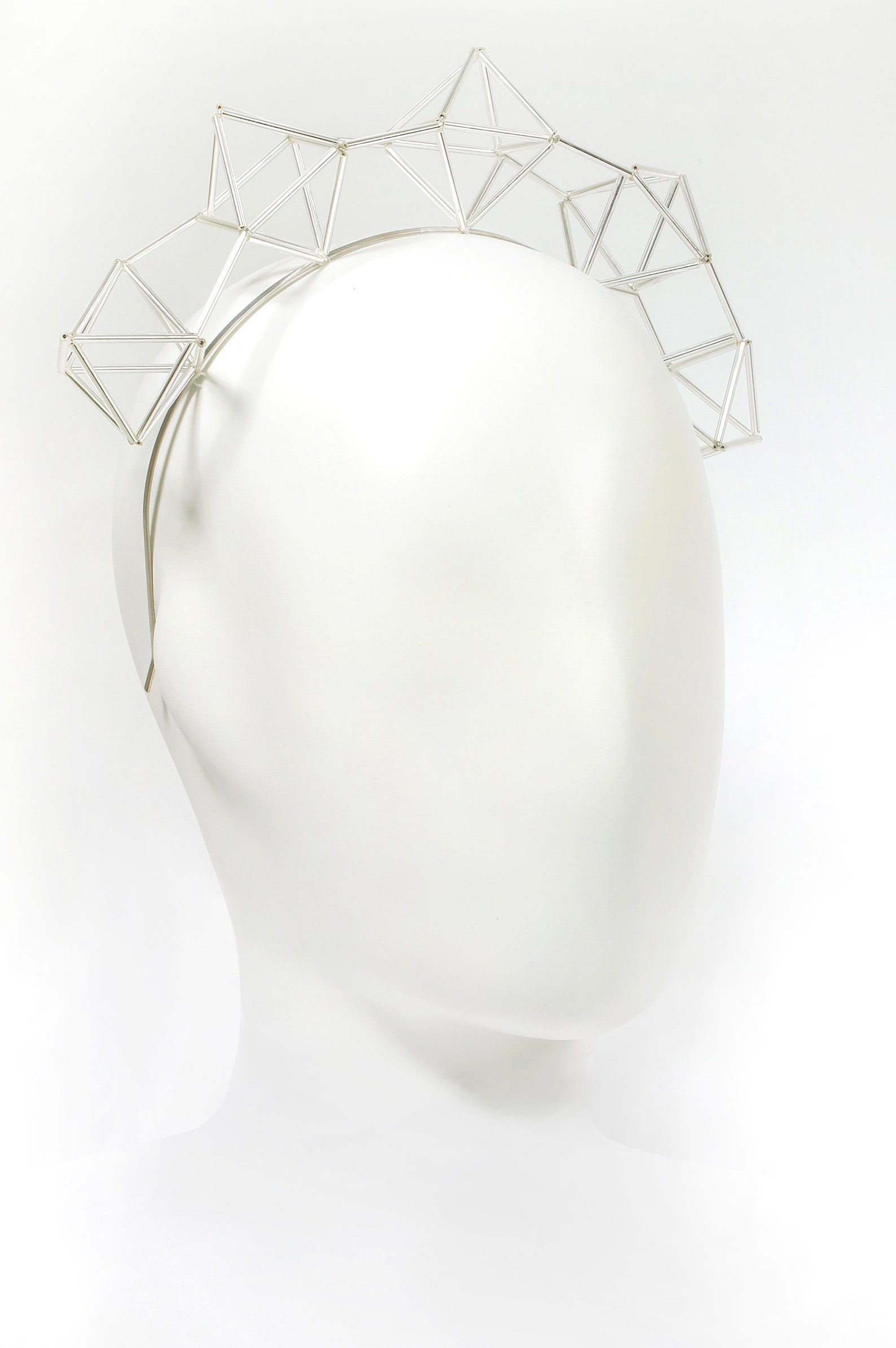 Geometric Crown, Geometry Inspired Headband, Fashion Crown, Golden ...