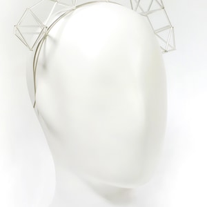 Geometric Crown, Geometry Inspired Headband, Fashion Crown, Golden ...