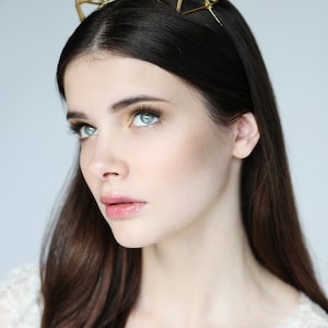 Unusual Crown, Contemporary Headpiece With Very Unique Glass Tubes ...