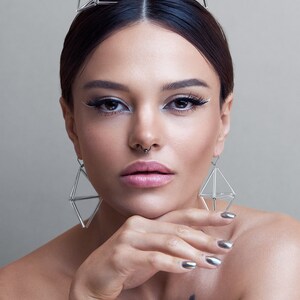 Unusual Crown, Contemporary Headpiece With Very Unique Glass Tubes ...