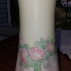 Vintage Ceramic Hat Pin Holder Pink Roses Excellent Condition - Etsy