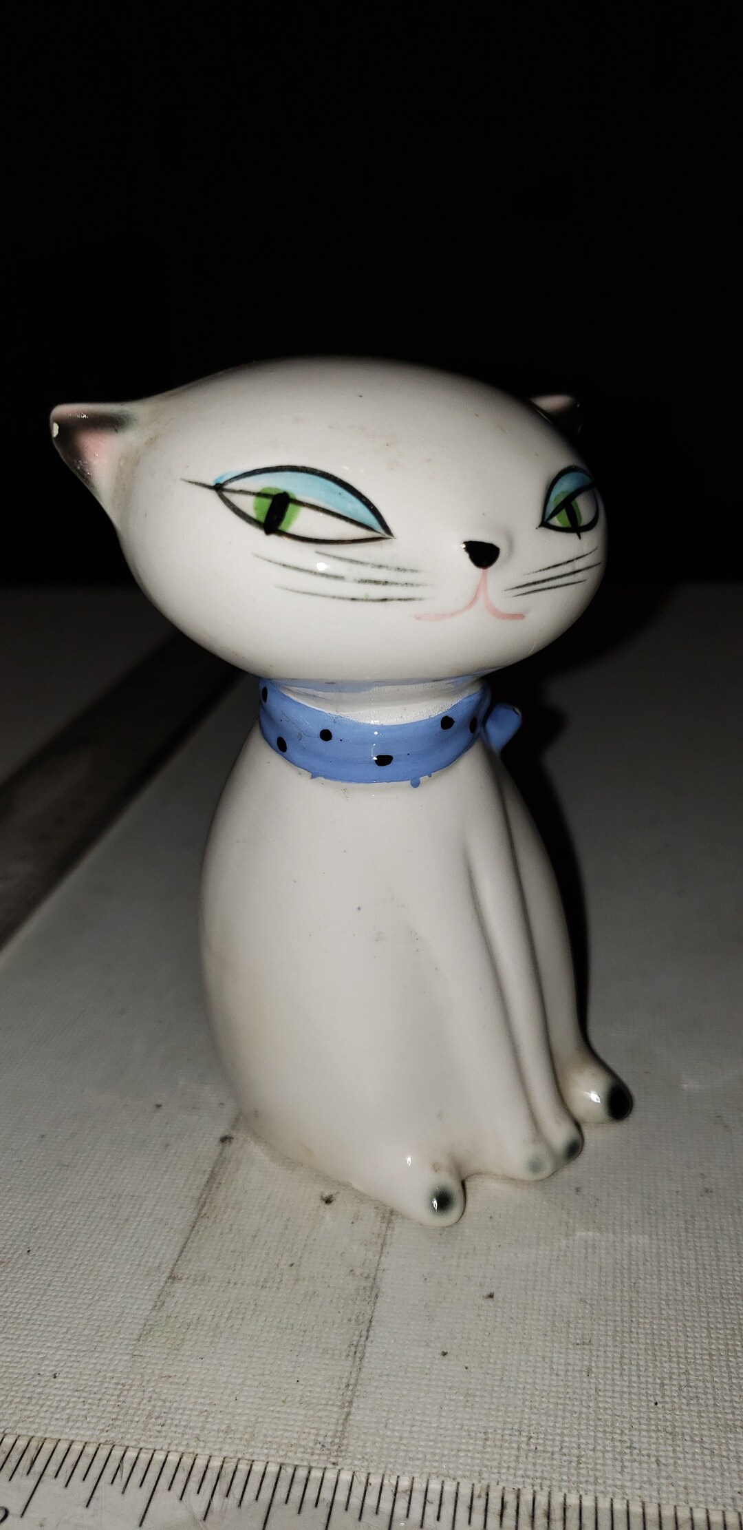 Single Holt Howard Cat Shaker Small Chip on Bow Good Condition - Etsy