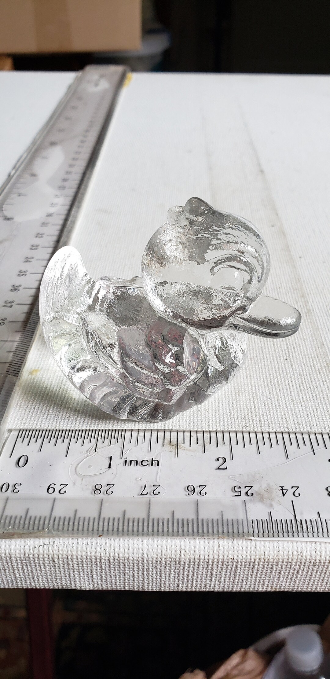 Gobel Glass Duck Marked on the Bottom Excellent Condition - Etsy