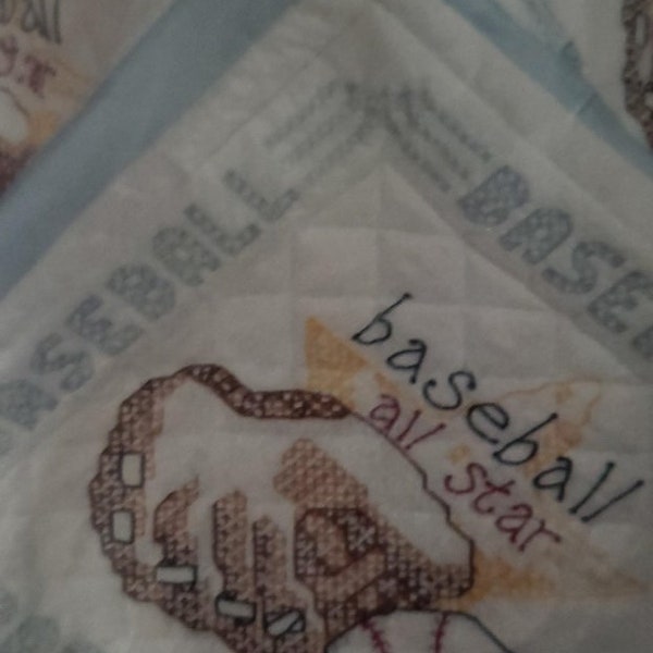 Baseball Quilt Kit - Etsy