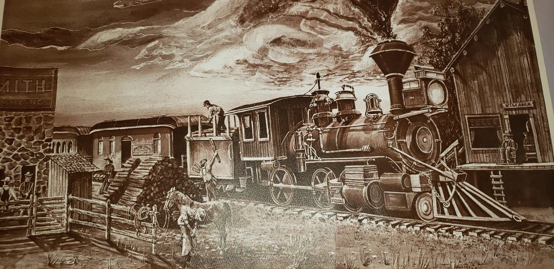 Gary Stone Art Print Numbered Signed Western Art Excellent Condition - Etsy