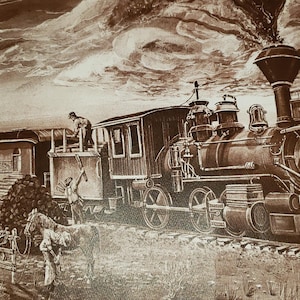 Gary Stone Art Print Numbered Signed Western Art Excellent Condition - Etsy